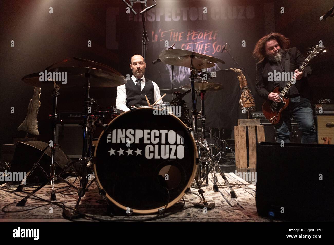 Oslo, Norway. 24th Aug, 2022. The French rock duo The Inspector Cluzo ...