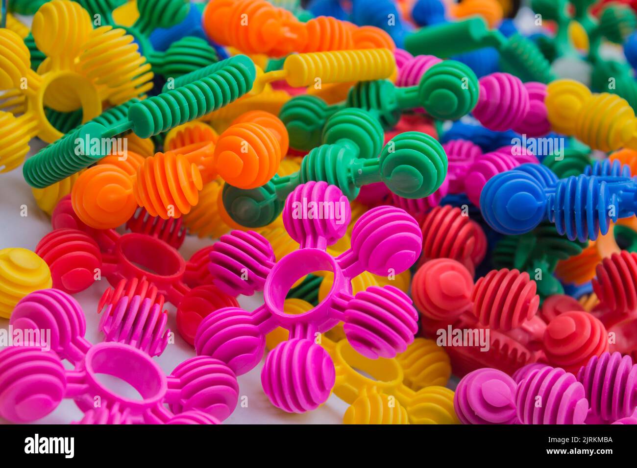 Volumetric constructor game with stars or snowflakes for children`s ...