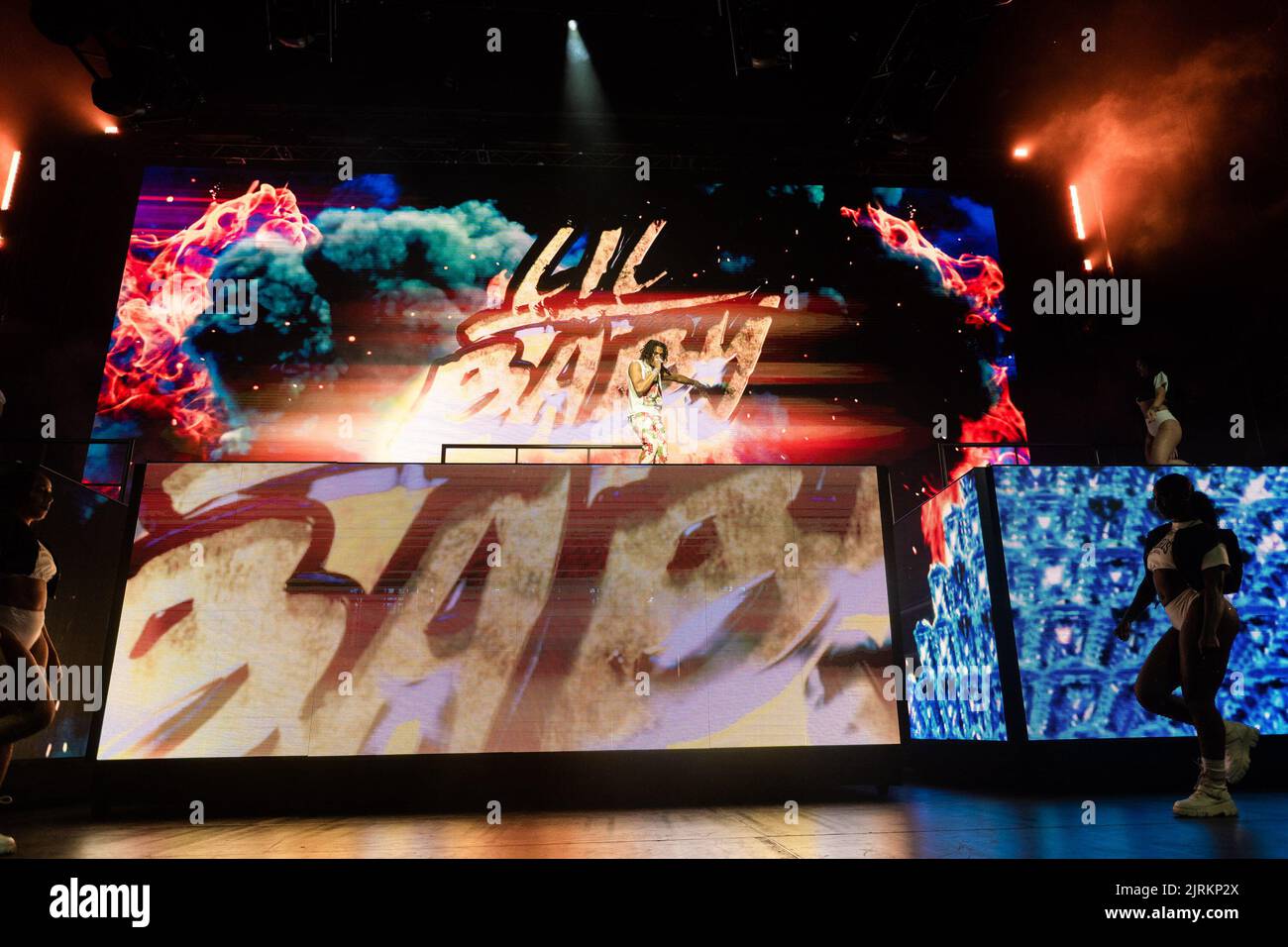 Lil Baby performs at Concord Pavilion on August 23, 2022 in Concord ...