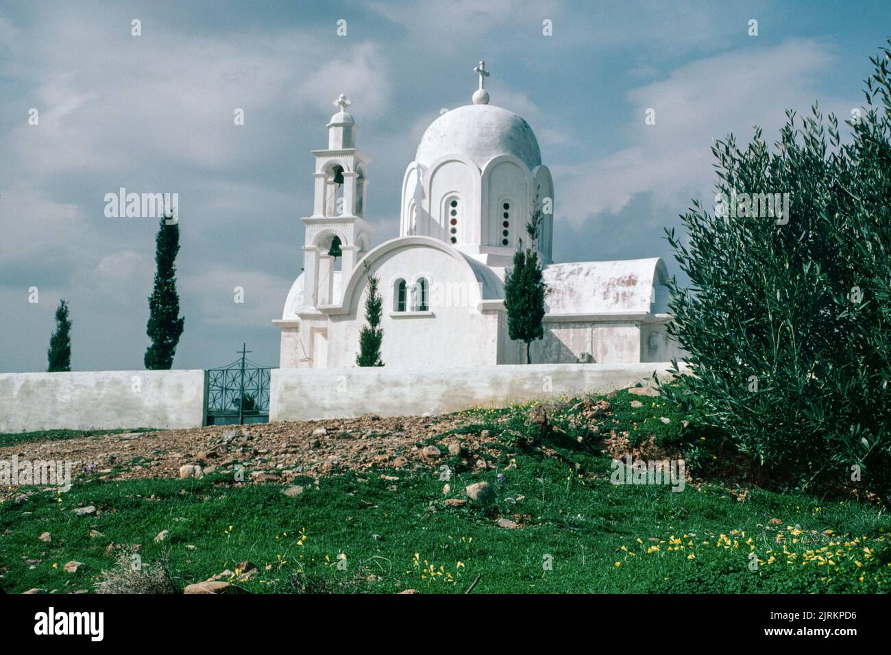 Virgin Mary Church in Azokeramos near Sitia in Crete, the largest and ...