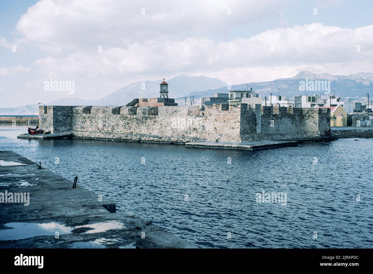 Ierapetra Venetian fort in Crete, the largest and most populous of the ...