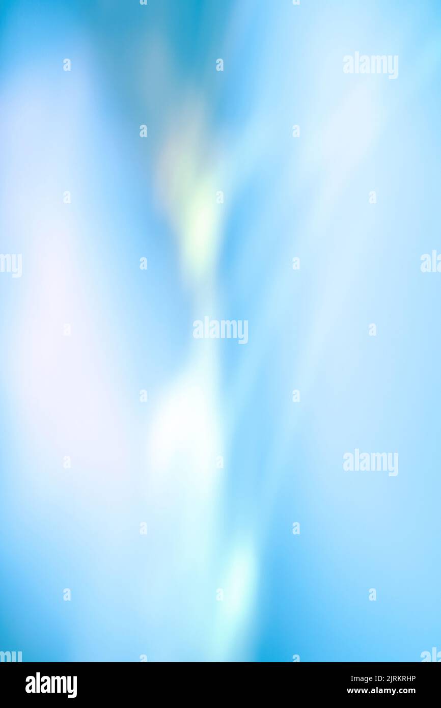 shadow and light caustic effect on blue wall Stock Photo - Alamy