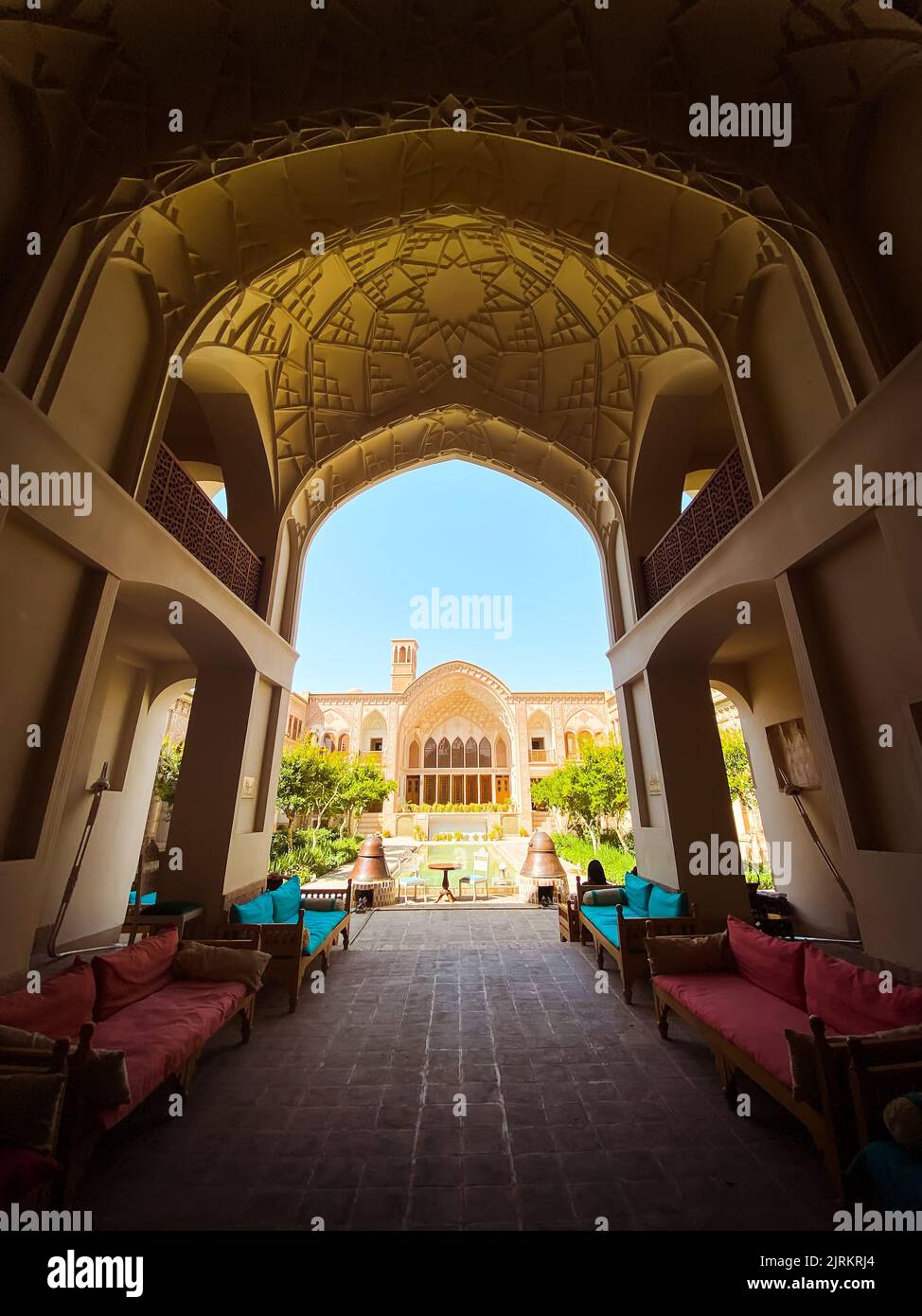 Old iranian mansion hi-res stock photography and images - Alamy