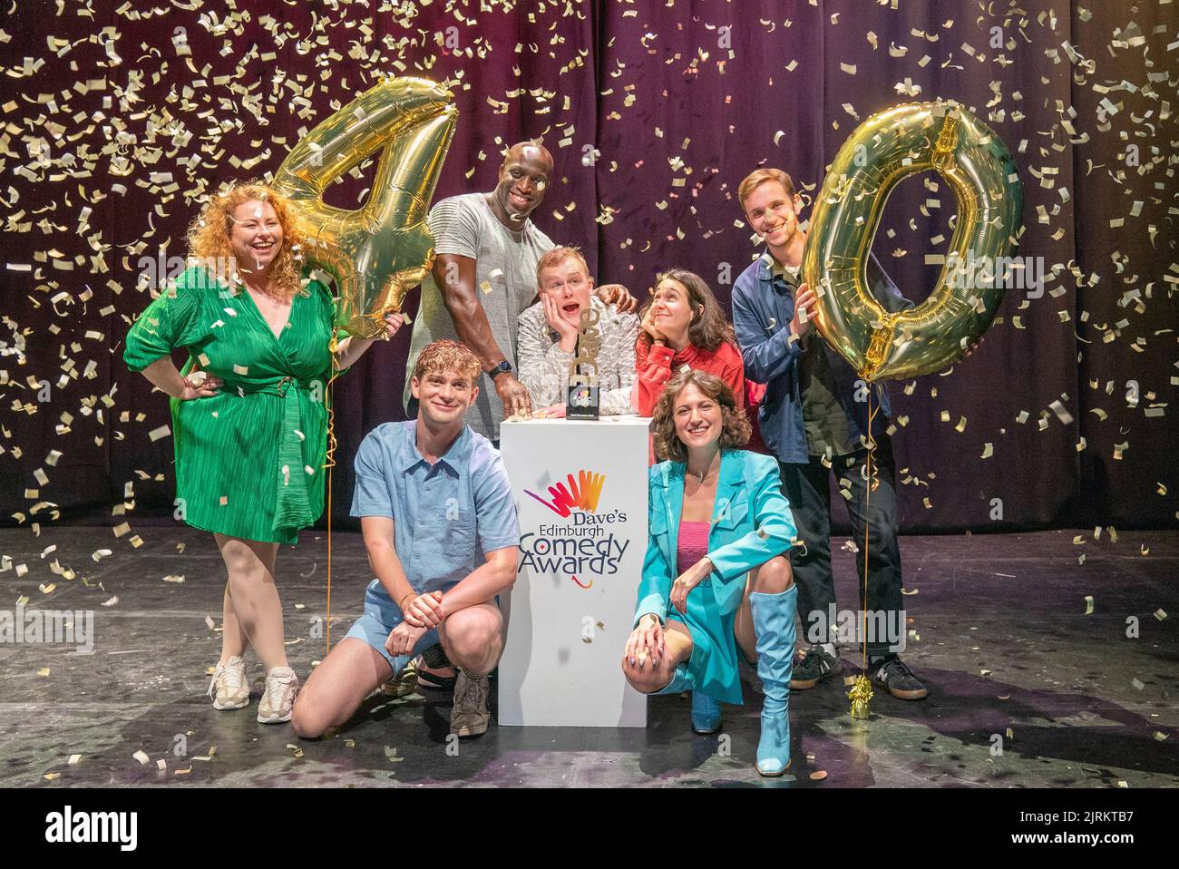 (from left, top) Amy Gledhill, Emmanuel Sonubi, Josh Jones, Lara Ricote ...