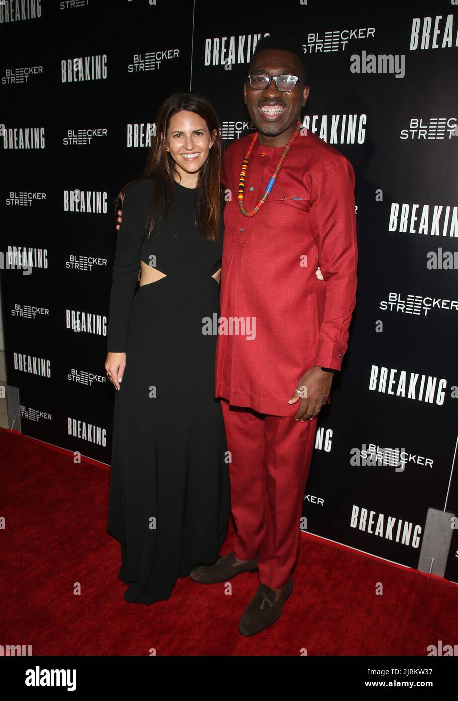 West Hollywood, Ca. 24th Aug, 2022. Ashley Levinson, Kwame Kwei-Armah ...