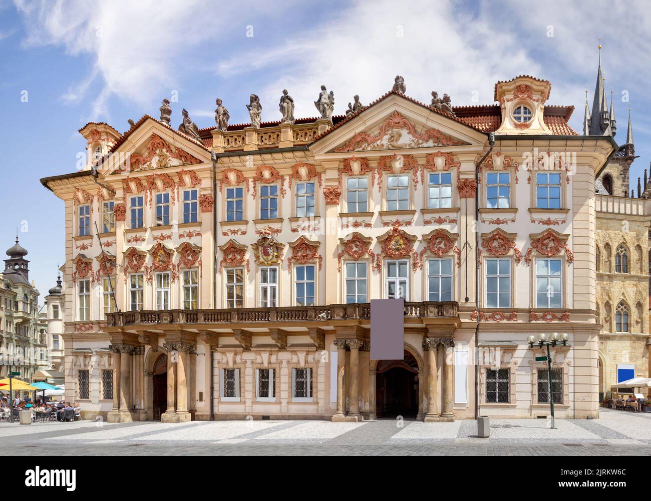 National gallery kinsky palace in prague hi-res stock photography and images - Alamy