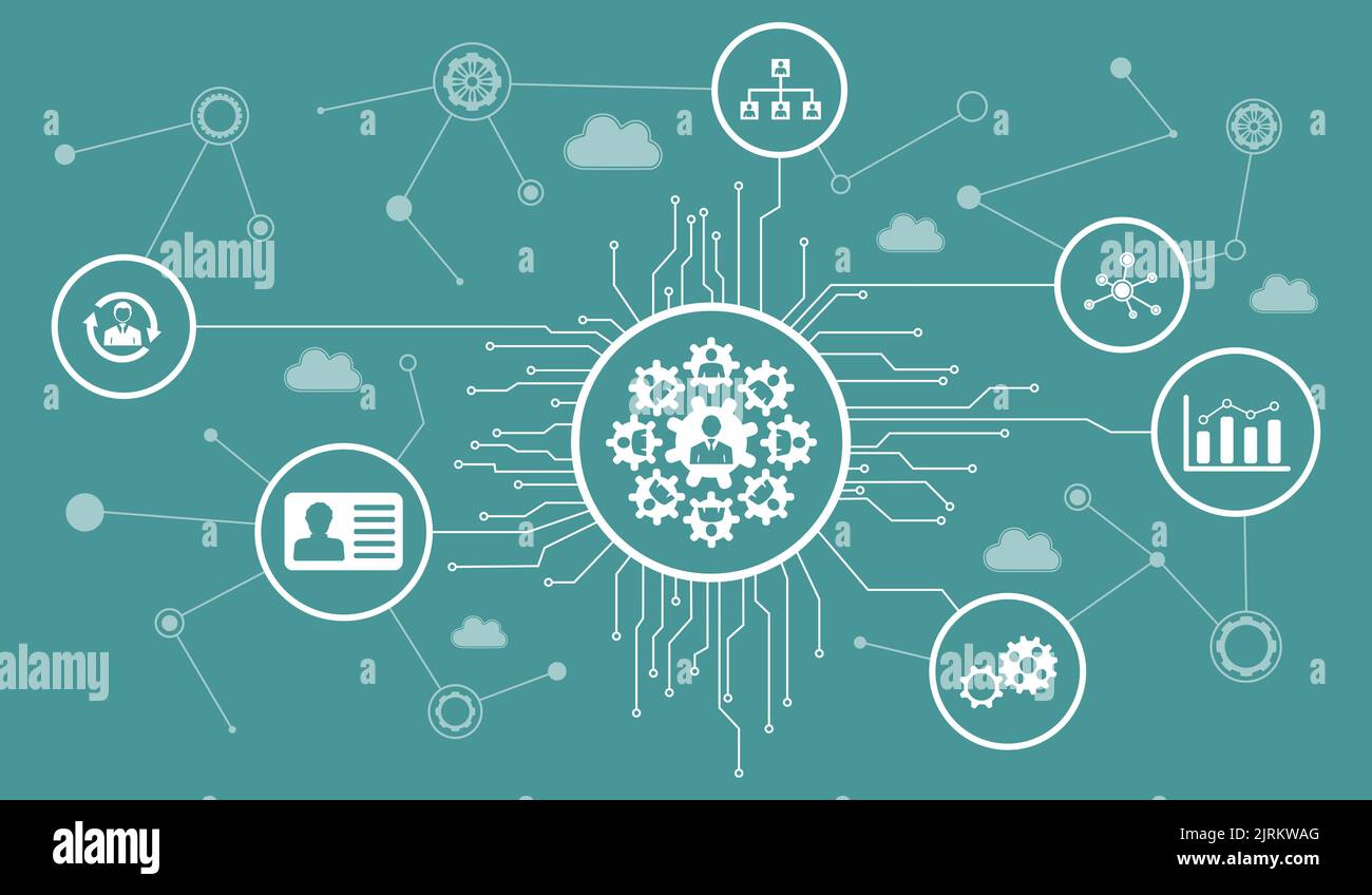 Hrm icon hi-res stock photography and images - Alamy