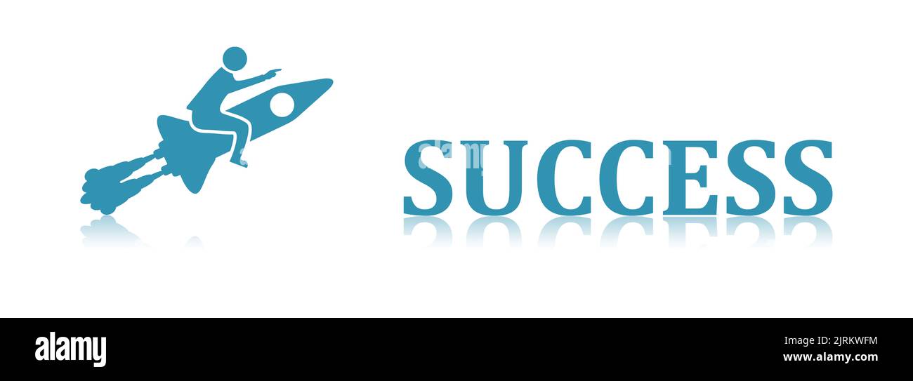 Illustration of a success concept Stock Photo - Alamy