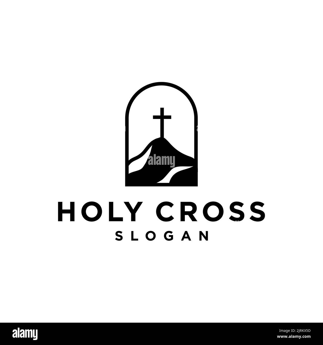 Of the crucifixion and burial of jesus Stock Vector Images - Alamy