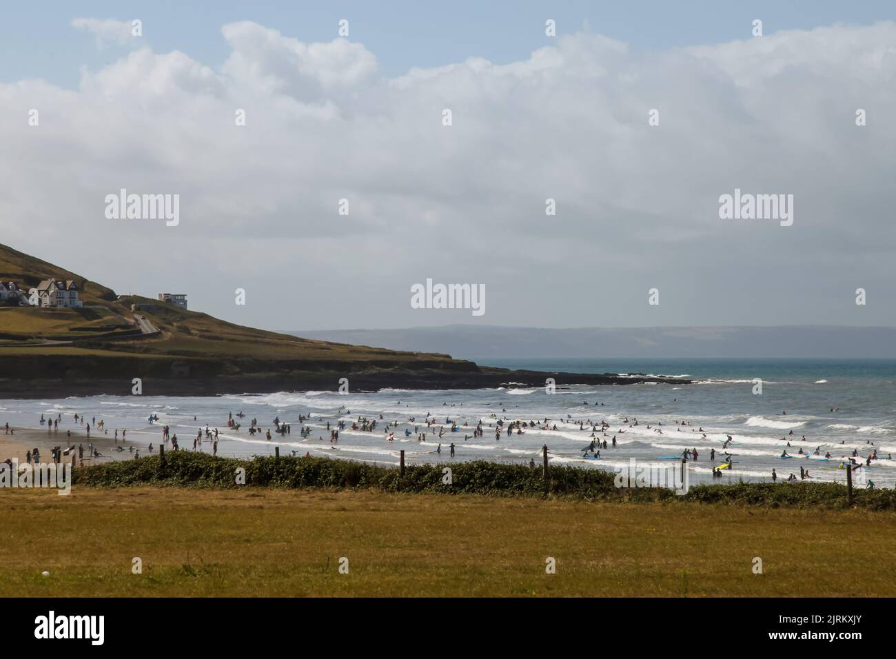 Croyde bay resort hi-res stock photography and images - Alamy
