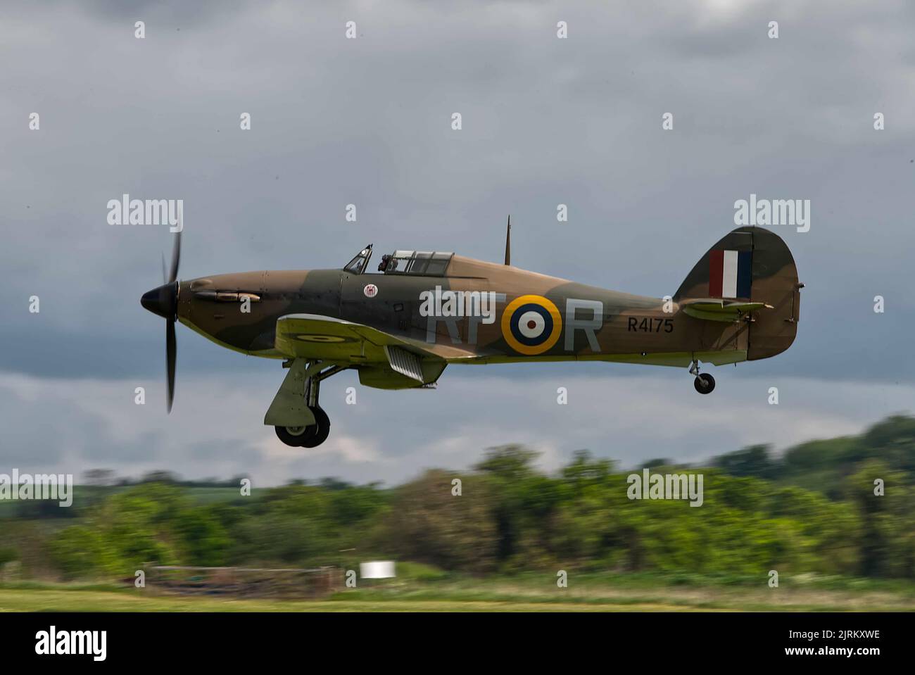 Hawker hurricane cockpit hi-res stock photography and images - Alamy