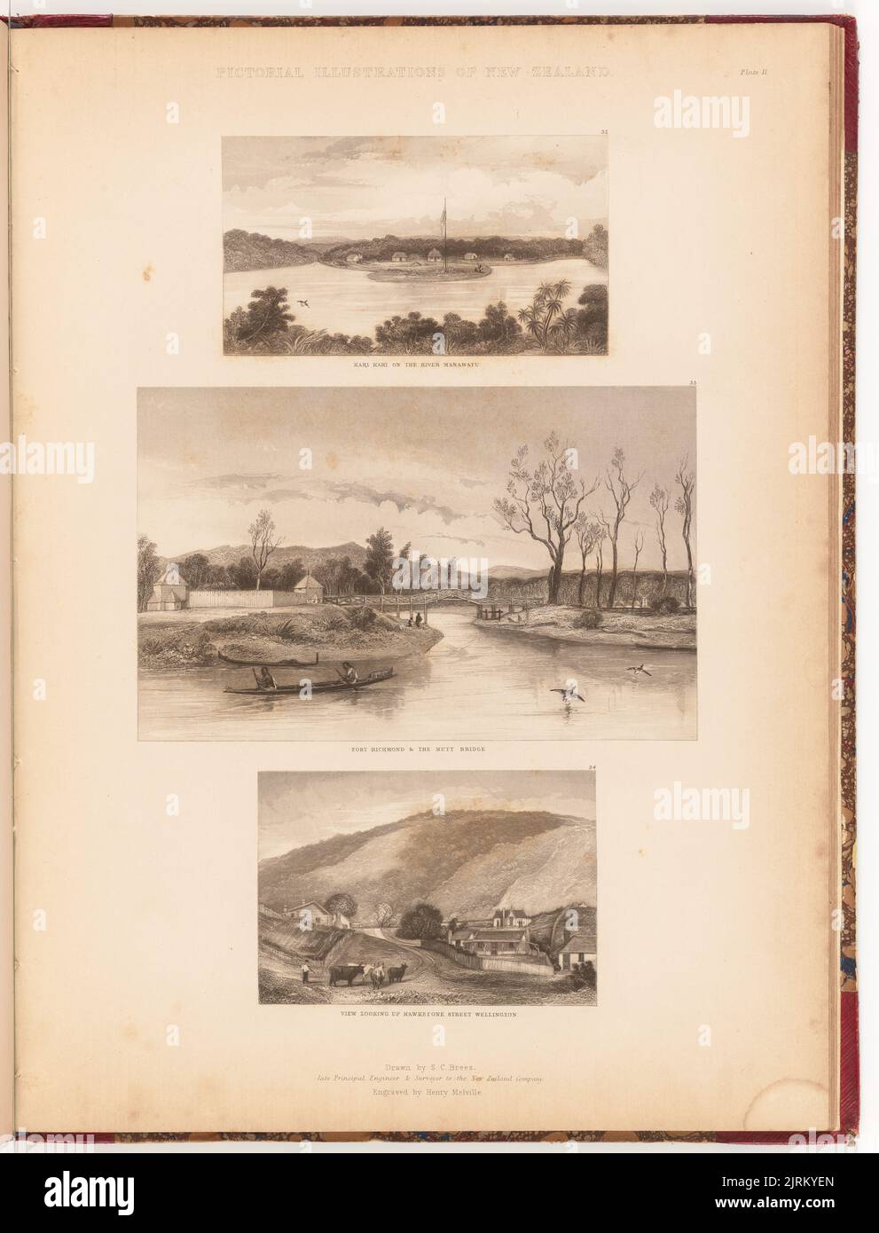 Plate 11. From the Book. Pictorial illustrations of New Zealand, 1848 ...