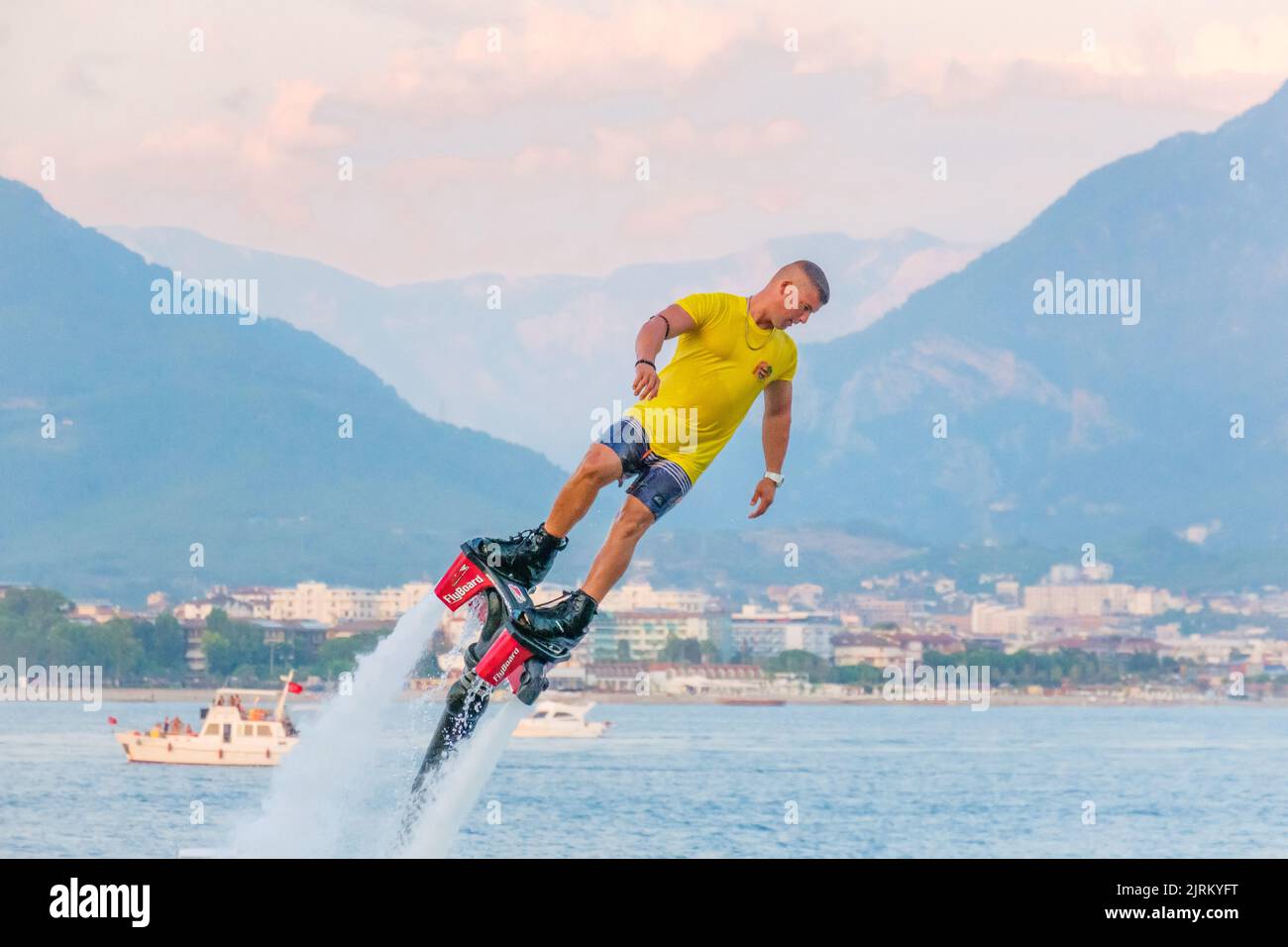 Water flyboard hi-res stock photography and images - Alamy
