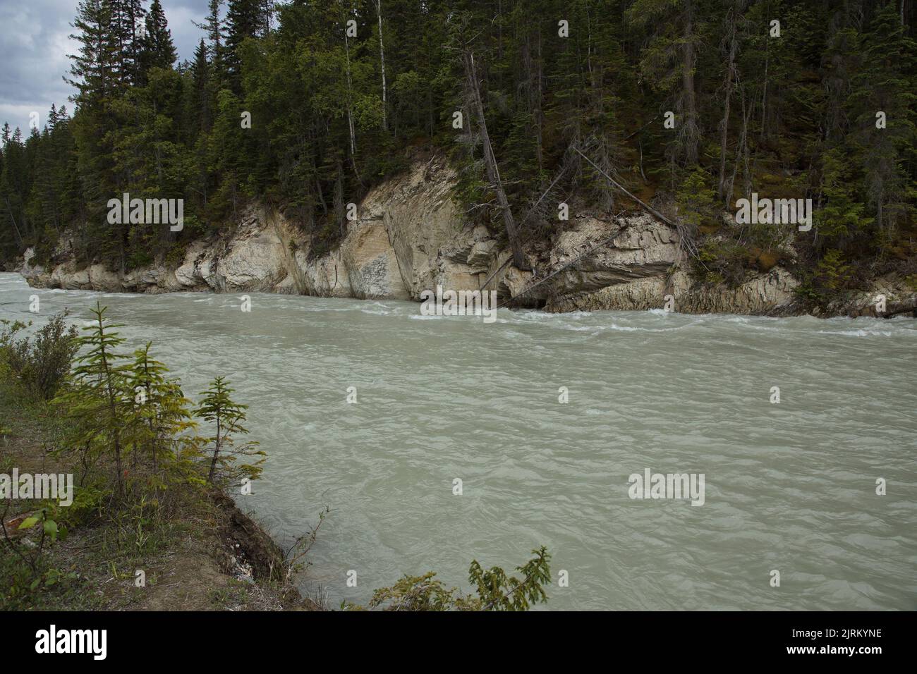 View of Blaeberry River in British Columbia,Canada,North America Stock ...