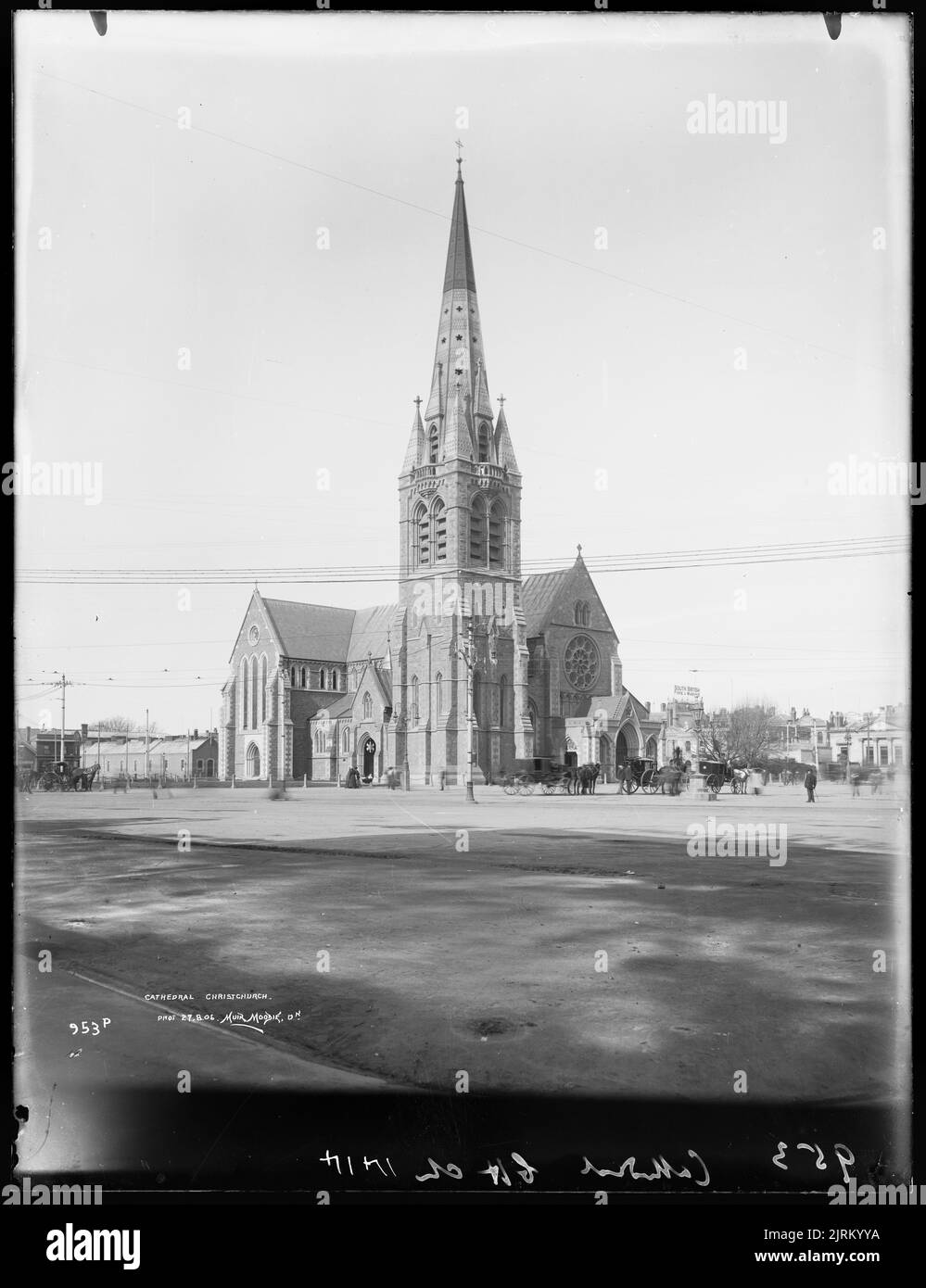 Christchurch historic cathedral heritage site hi-res stock photography ...