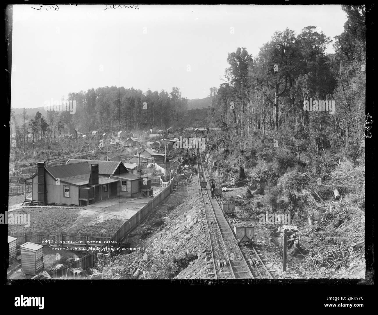 Dunollie State Mine, 1901-1916, New Zealand, by Muir & Moodie Stock ...