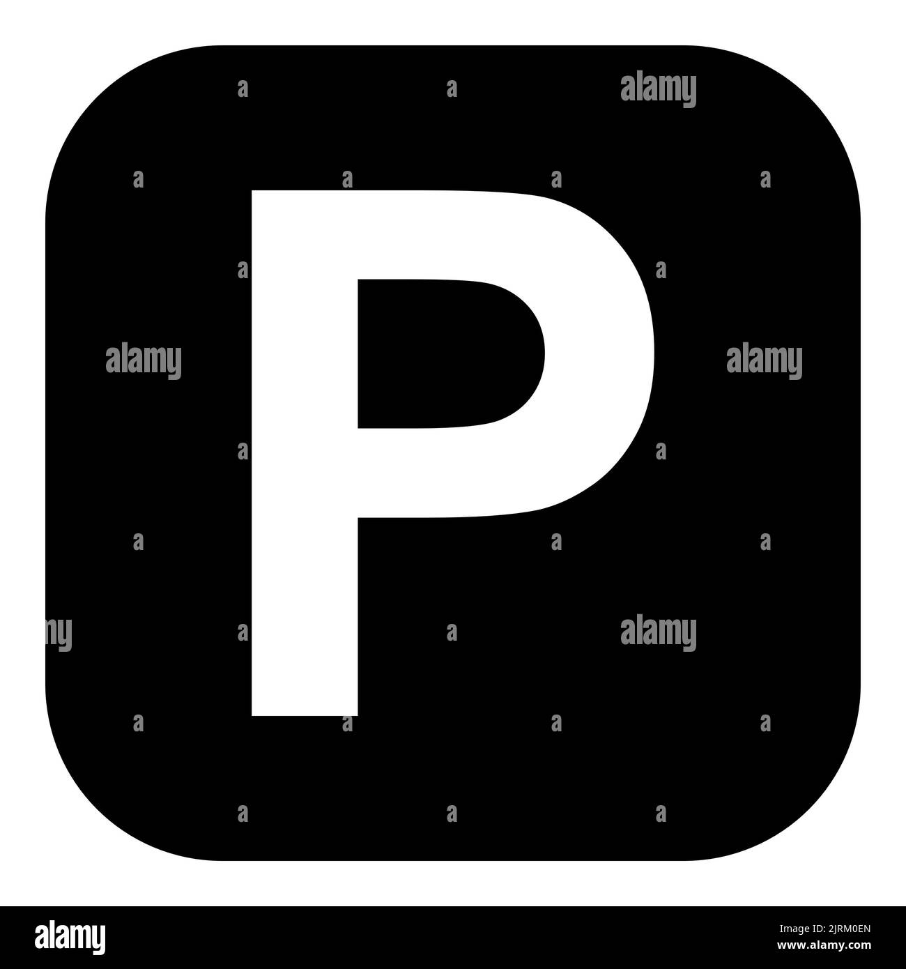 Parking and app icon Stock Photo - Alamy