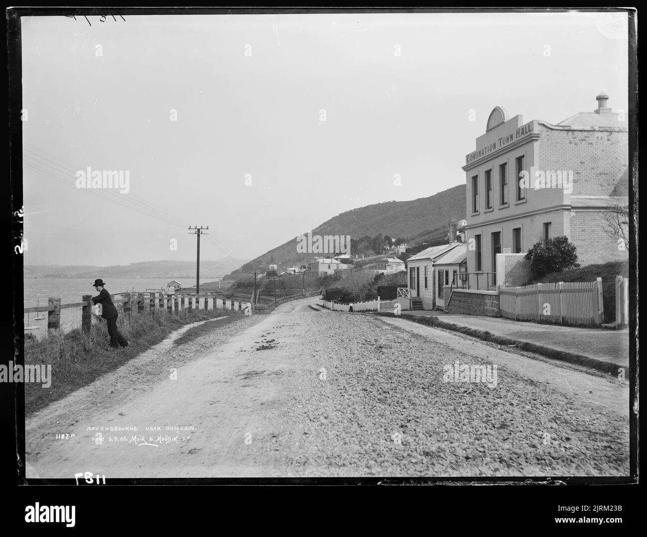 Ravensbourne, near Dunedin, circa 1904, Dunedin, by Muir & Moodie Stock ...
