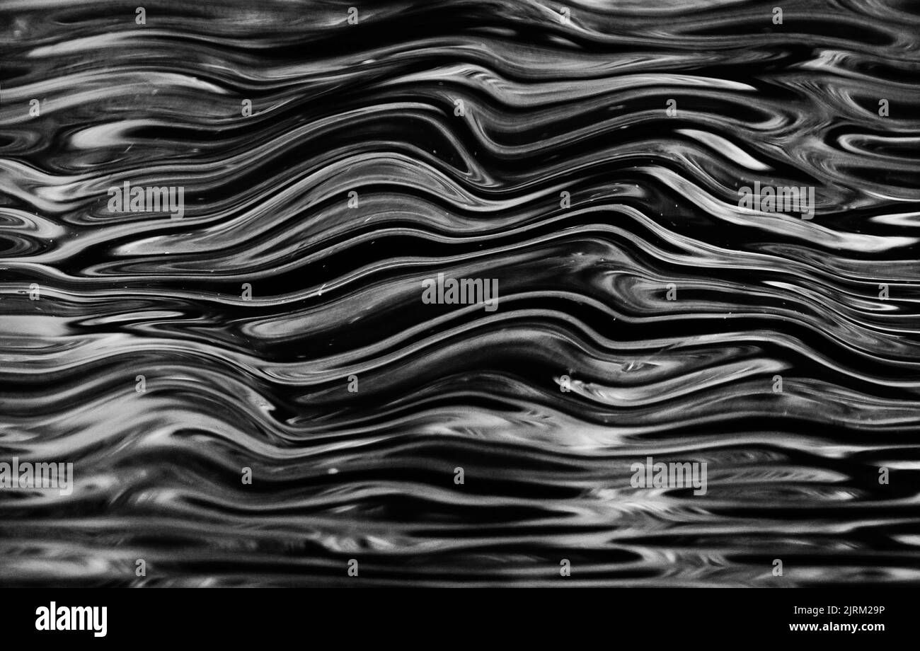 Black water sea wave. water website banner and surface of dark nature ...