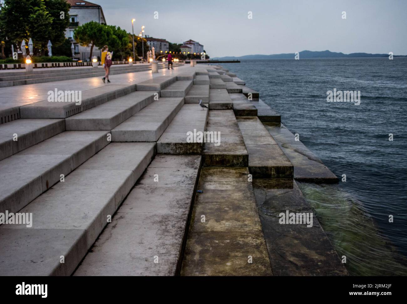 Zadar Sea Organs, Croatia Stock Photo - Alamy