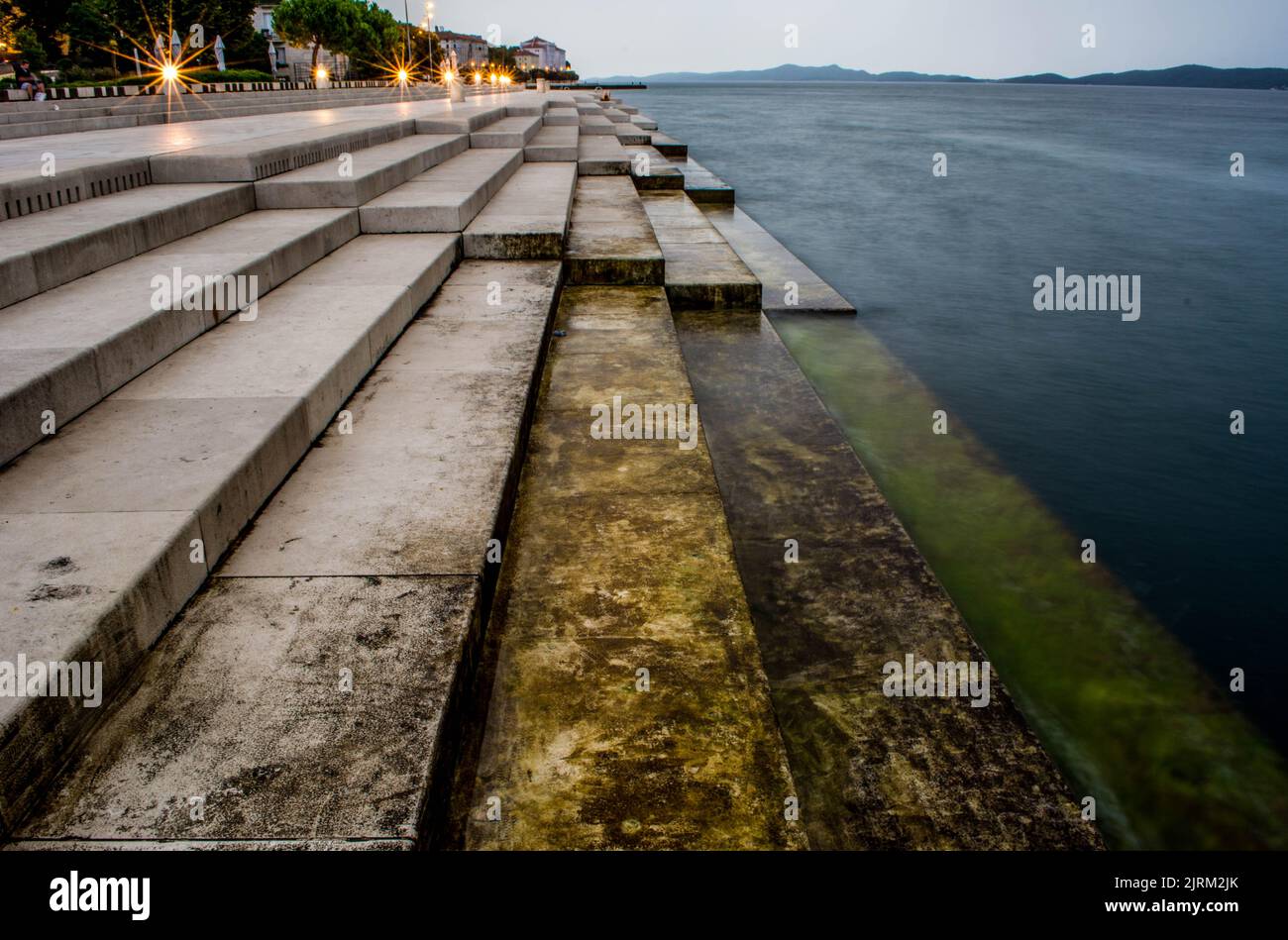 Zadar Sea Organs, Croatia Stock Photo - Alamy