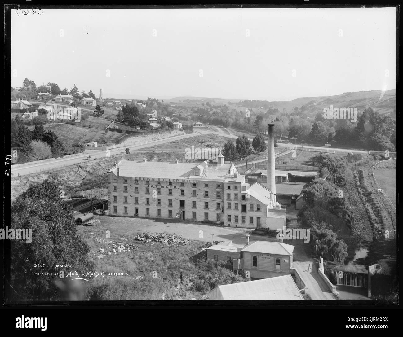 Oamaru, circa 1904, Dunedin, by Muir & Moodie Stock Photo - Alamy