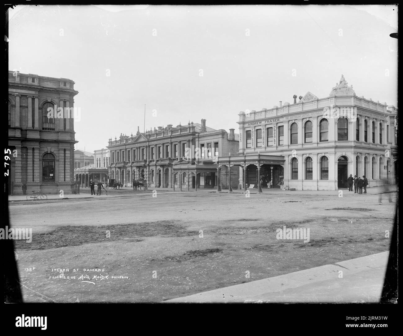 Itchen Street, Oamaru, circa 1905, Dunedin, by Muir & Moodie Stock ...