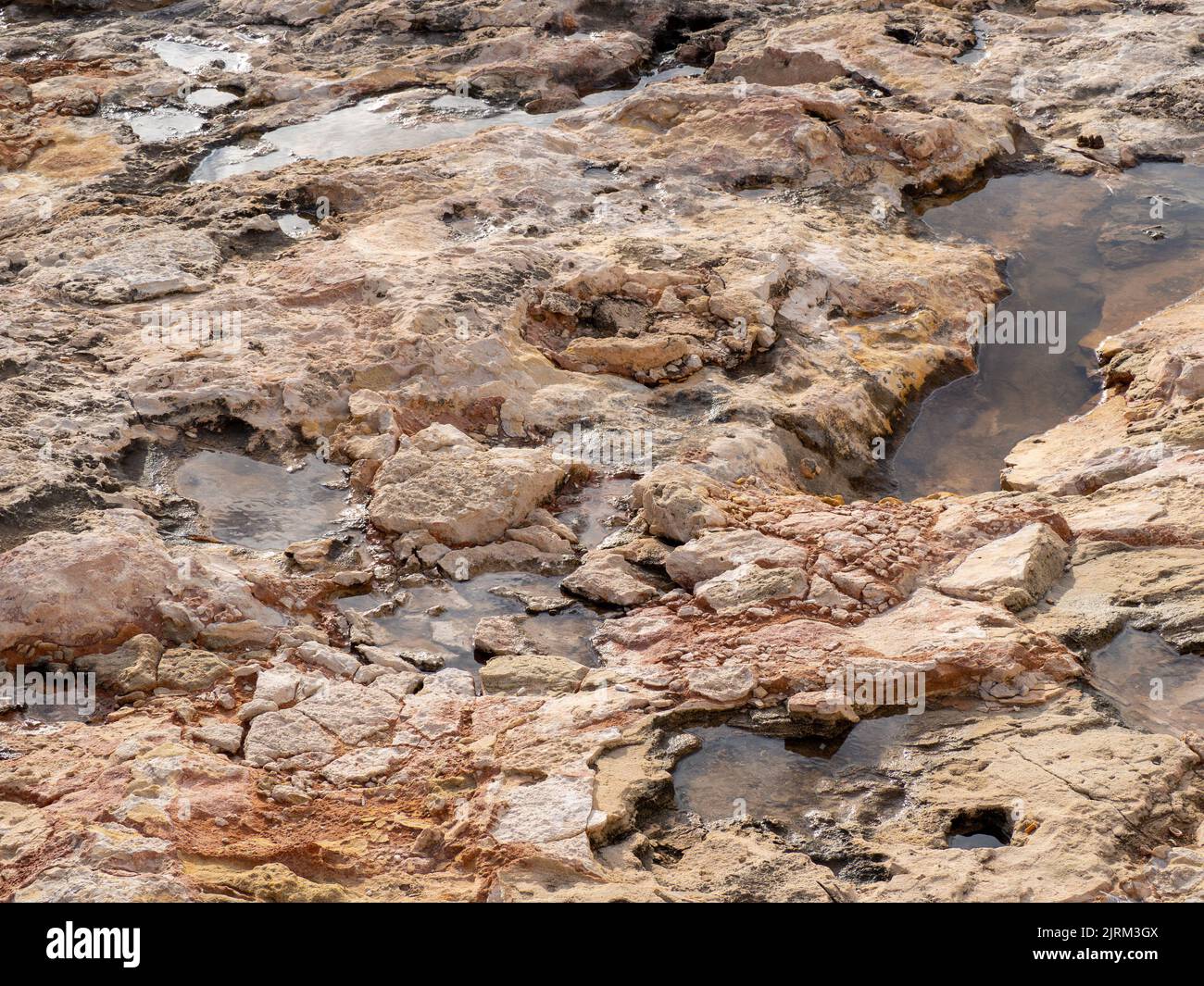 rock texture in a square of the mediterranean sea Stock Photo - Alamy