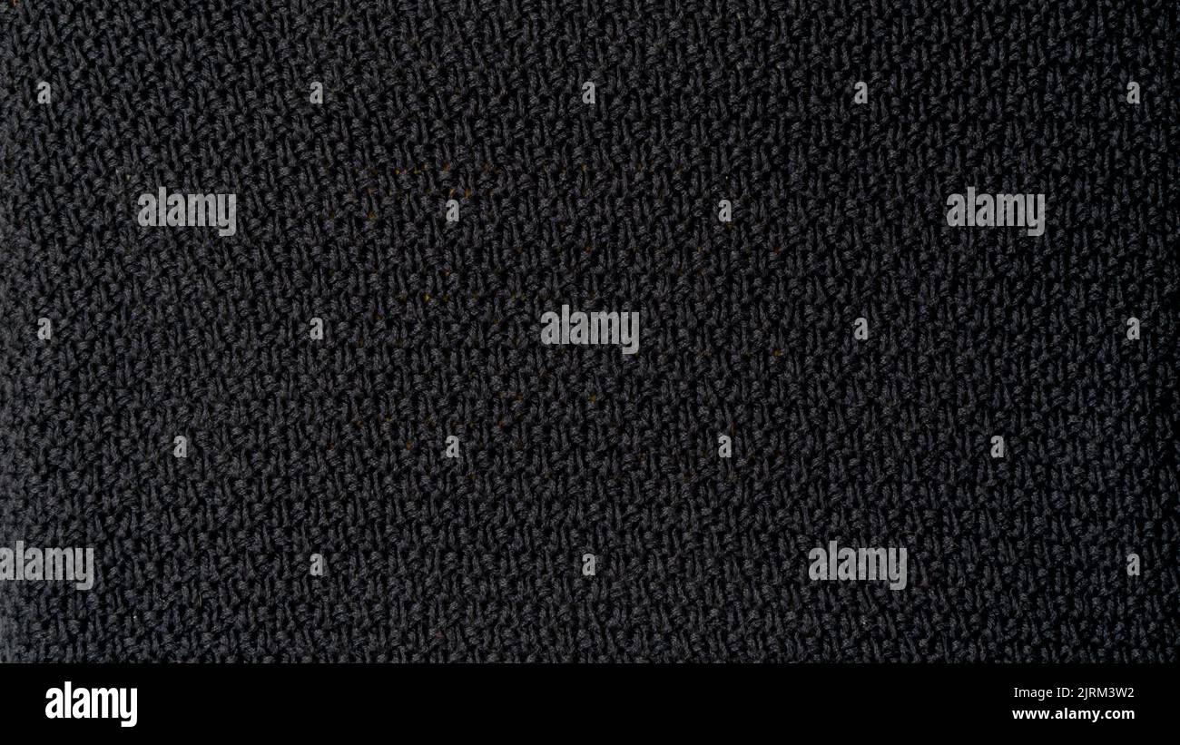 Dark background textile texture knitting weaving Stock Photo - Alamy