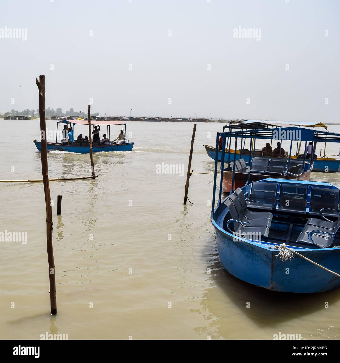 Ganga as seen in Garh Mukteshwar, Uttar Pradesh, India, River Ganga is ...
