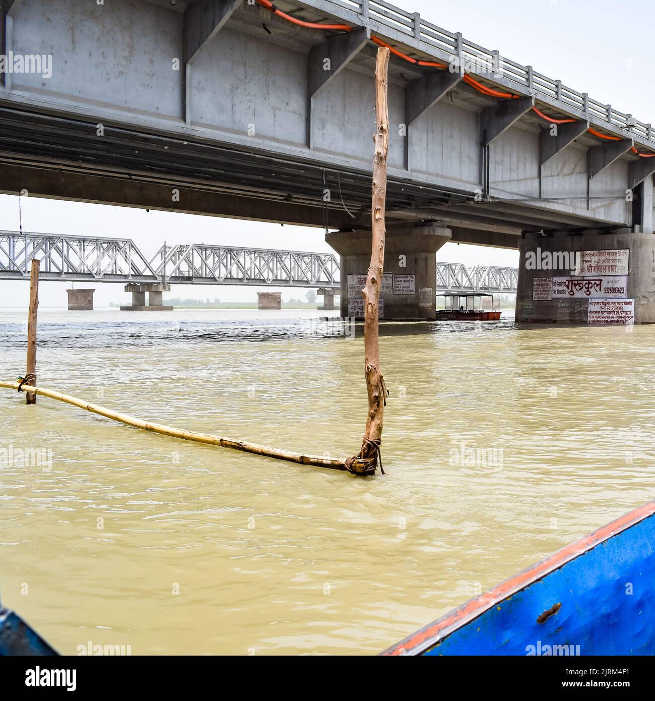Ganga as seen in Garh Mukteshwar, Uttar Pradesh, India, River Ganga is ...