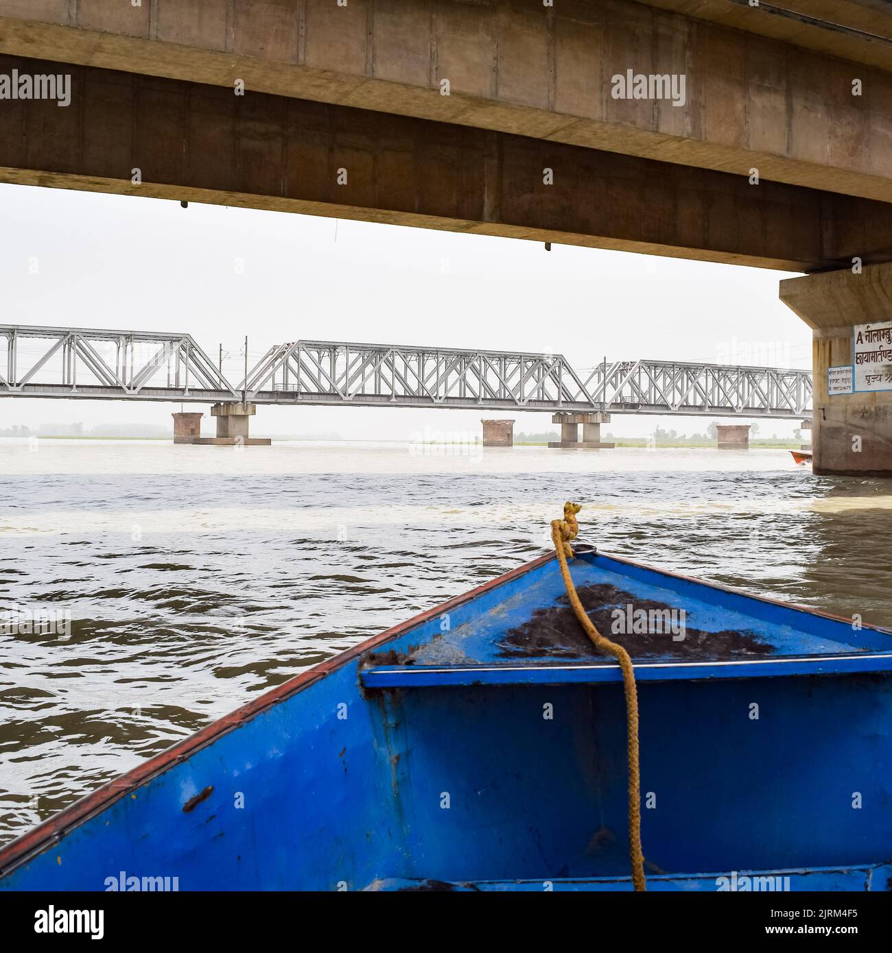 Ganga as seen in Garh Mukteshwar, Uttar Pradesh, India, River Ganga is ...