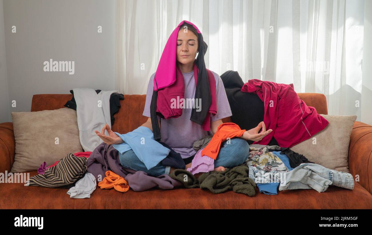 Conscious consumption of clothing hi-res stock photography and images ...