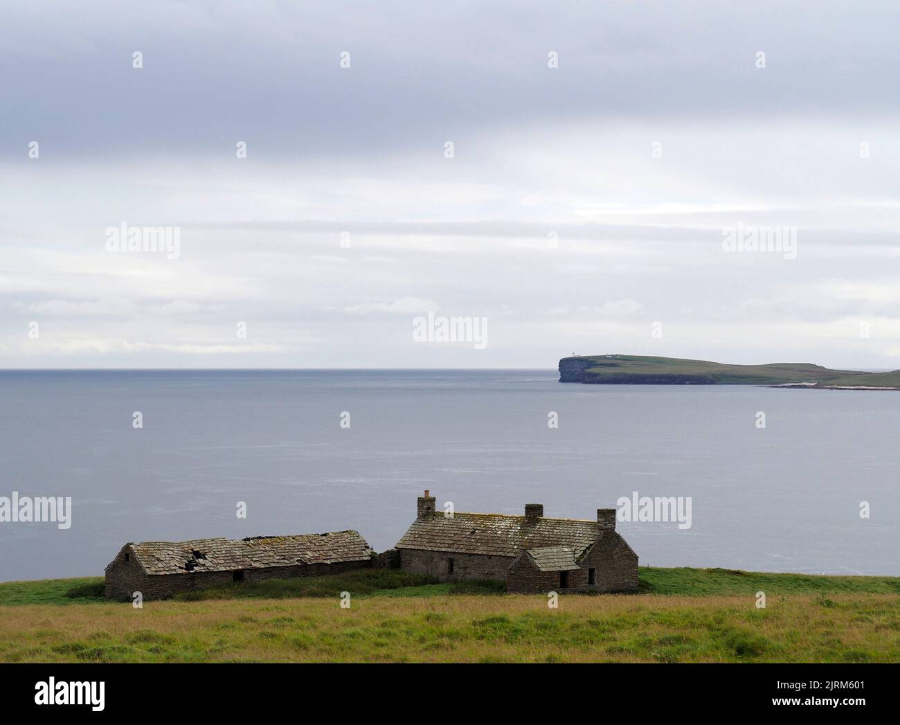 Abandoned houses, Stroma, Scotland Stock Photo - Alamy