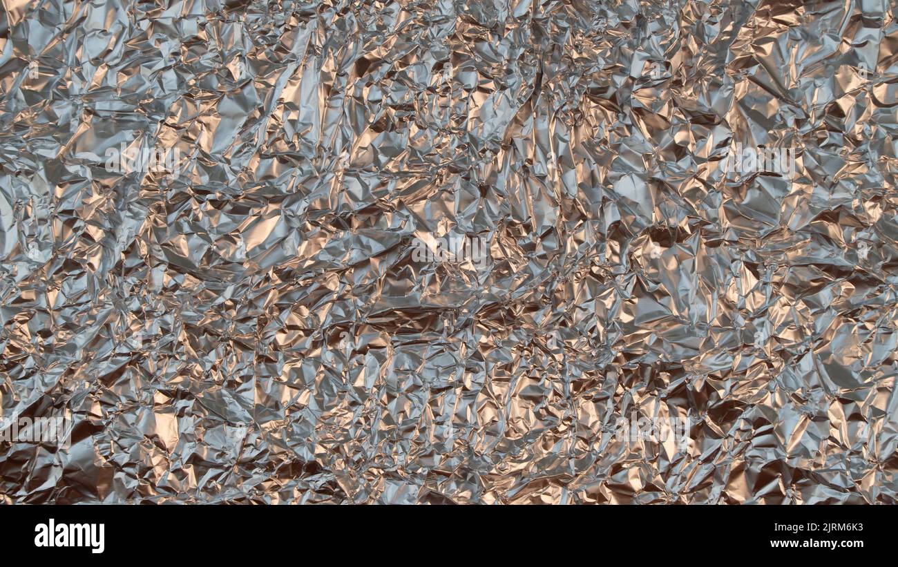 texture of minted foil paper background silver Stock Photo - Alamy