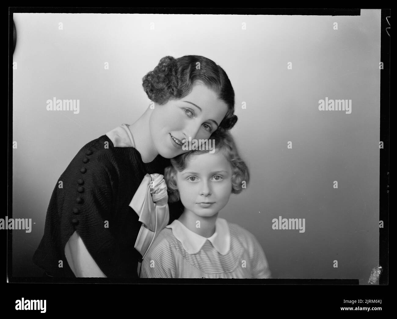 Sir James Steel Maitland's wife and daughter, 1937, Wellington, by ...