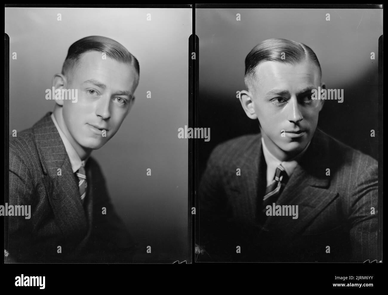 Mr E Moller, 1936-1937, Wellington, by Spencer Digby Studios. Spencer ...