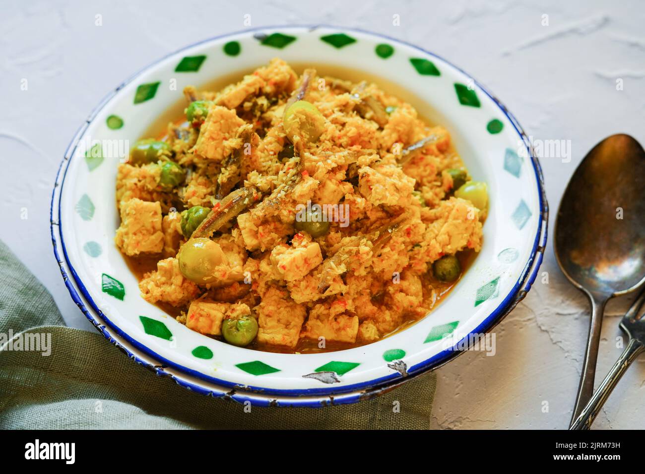 Oblok oblok or botok tanpa daun pisang is Indonesian foodf rom Java ...
