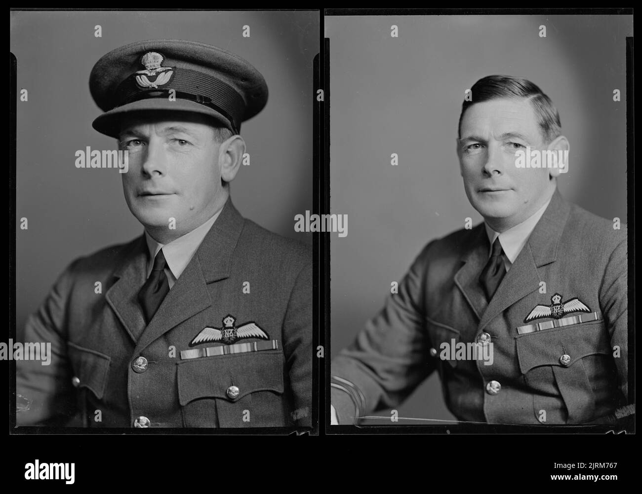 Squadron Leader Isitt, 1937, Wellington, by Spencer Digby Studios ...