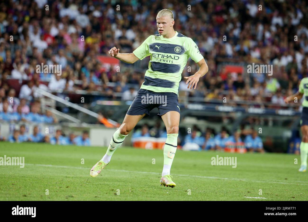 Erling Haaland of Manchester City during the Friendly Football match ...