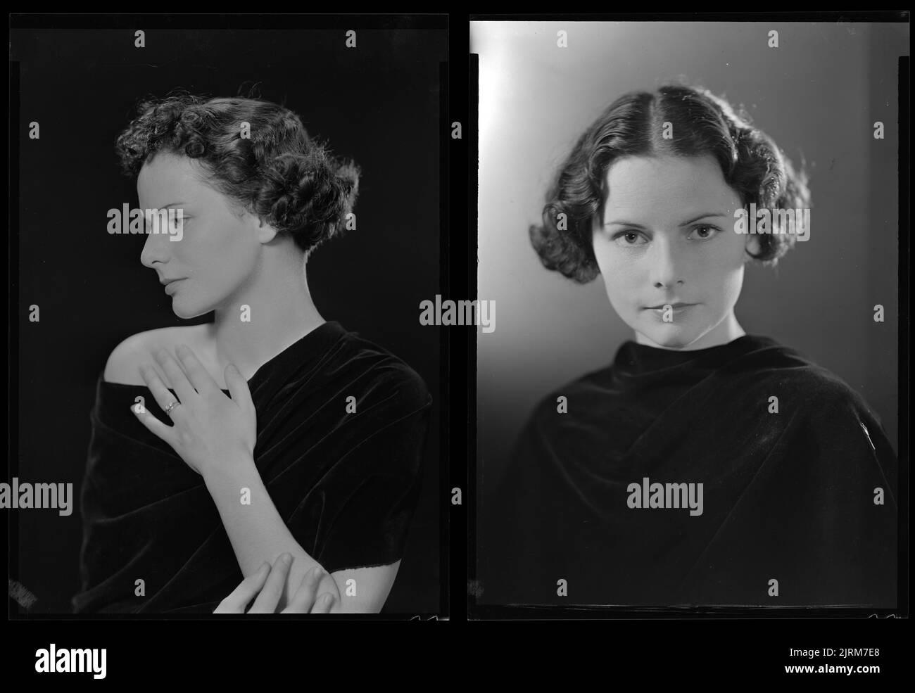 Mrs RB Pearson, 1937, Wellington, by Spencer Digby Studios. Spencer ...