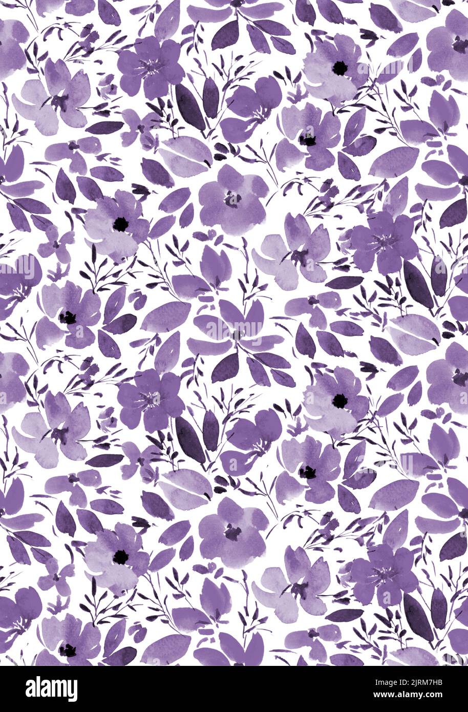 Floral spring pattern hi-res stock photography and images - Alamy