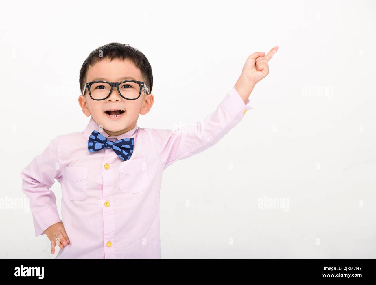 Boy pointing at boy hi-res stock photography and images - Alamy