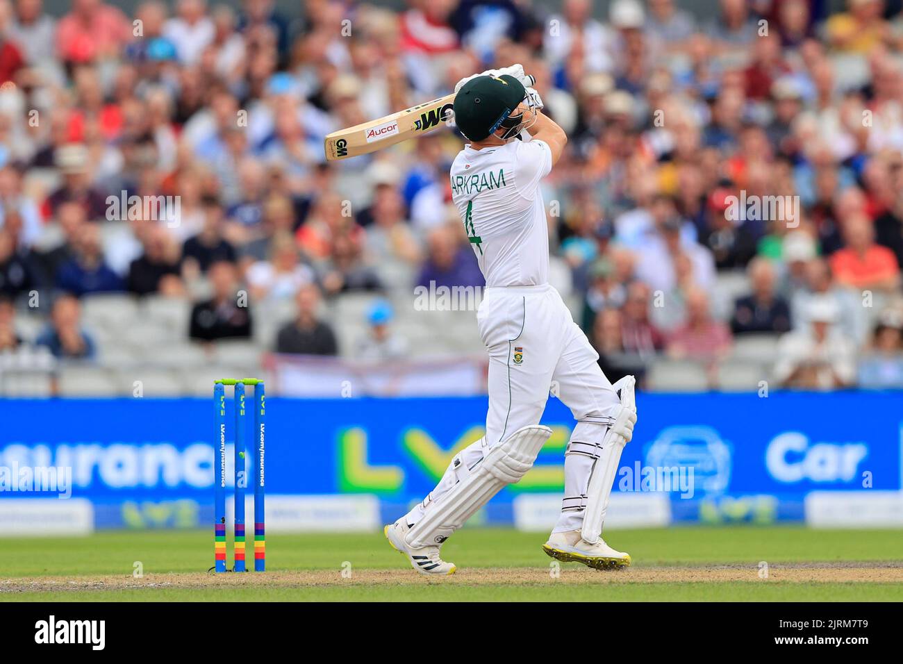 Aiden Markham of South Africa skies the ball and is caught out by Ben ... Aiden Markham of South Africa skies the ball and is caught out by Ben ...