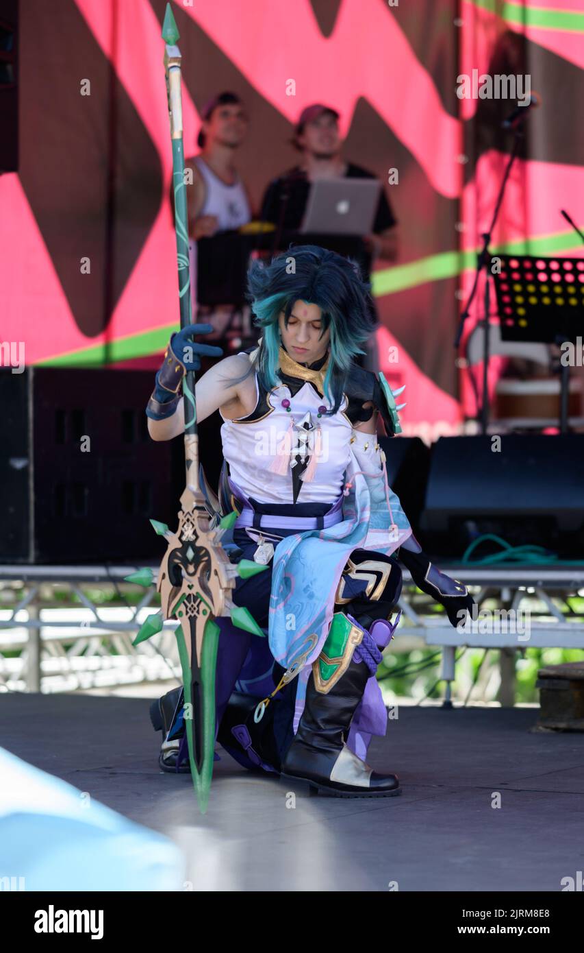 VLADIVOSTOK, RUSSIA - AUGUST 20, 2022: Geek Fest - cosplay and geek ...