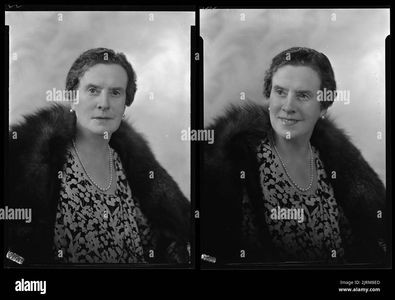 Mrs C Todd, 1937, Wellington, by Spencer Digby Studios. Spencer Digby ...