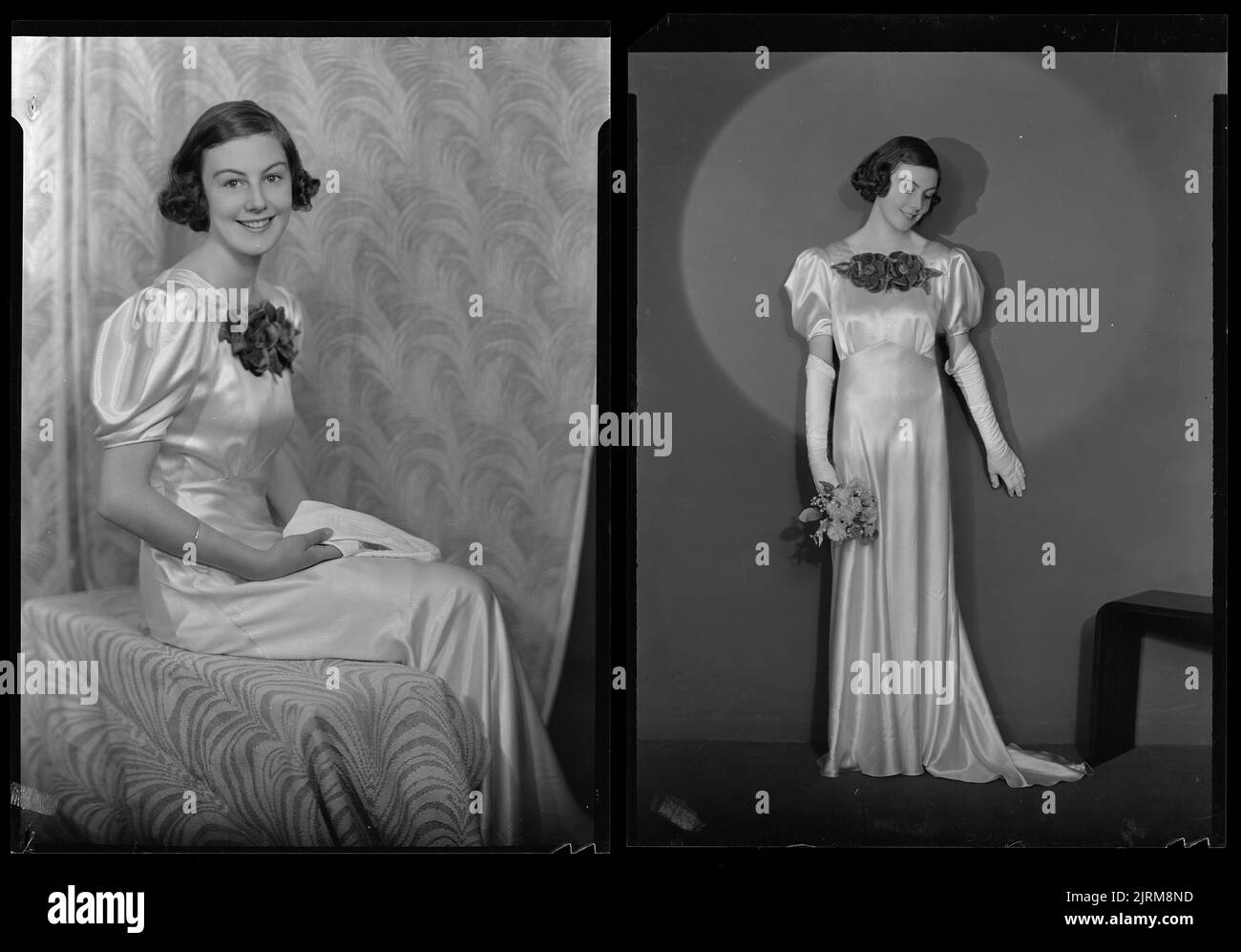 Miss Helen Wynne-Hesse, 1937, Wellington, by Spencer Digby Studios ...