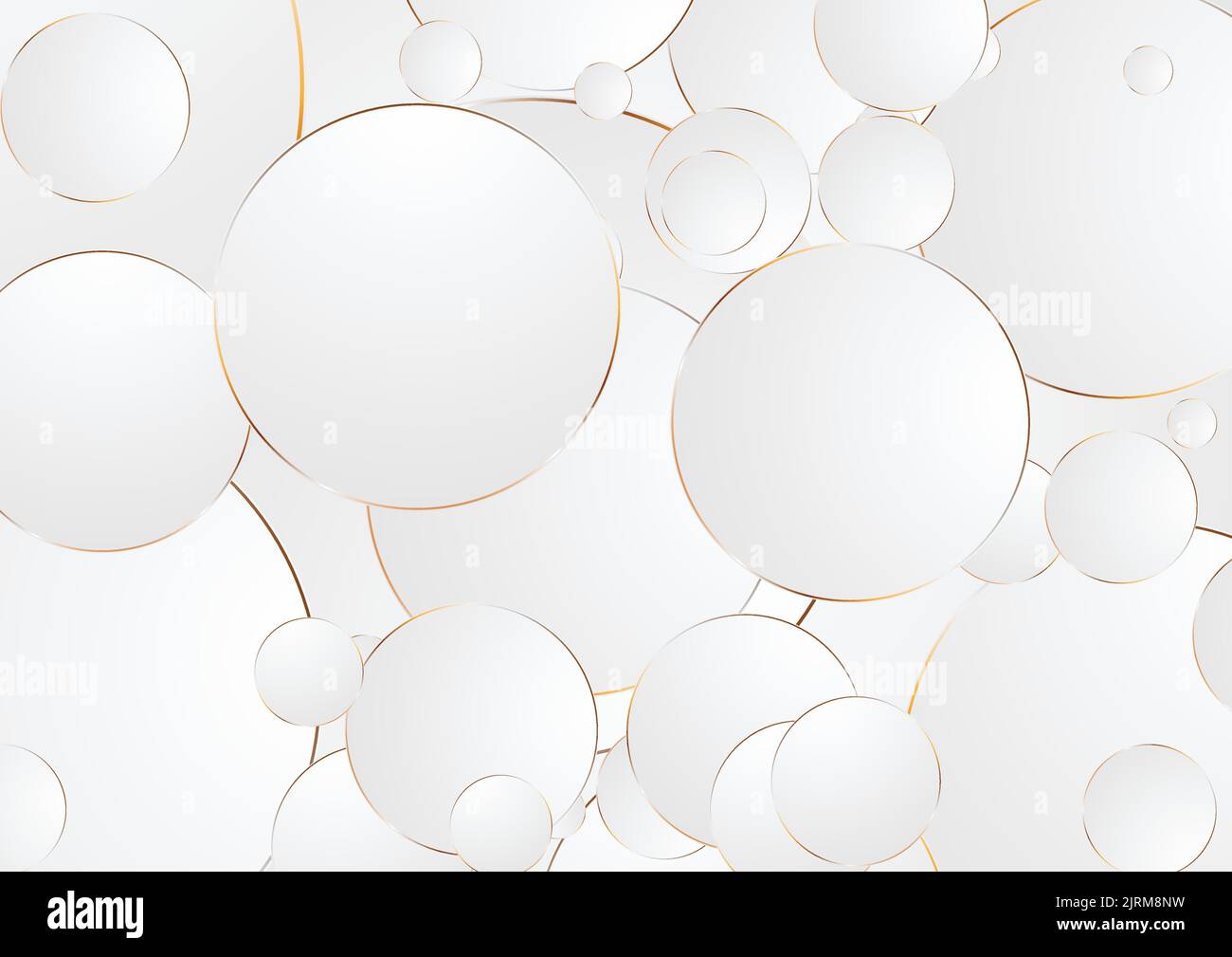 Grey and bronze circles abstract corporate background. Vector tech design Stock Vector Image ...