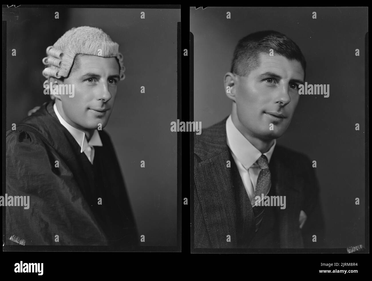 Mr EC Wiren, 1937, Wellington, by Spencer Digby Studios. Spencer Digby ...