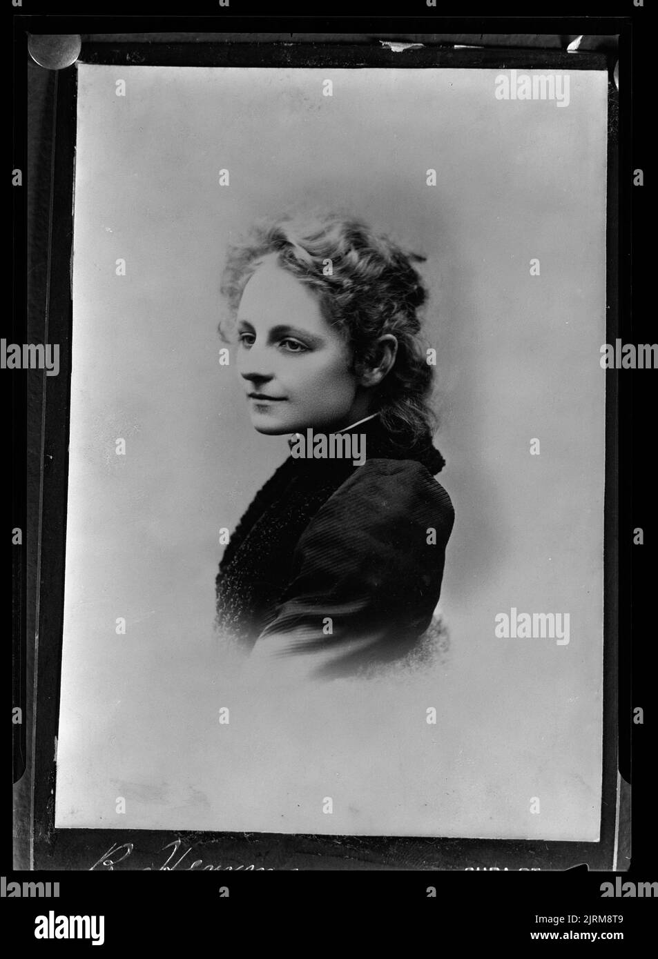 Miss W Wallace, 1937, Wellington, by Spencer Digby Studios. Spencer ...